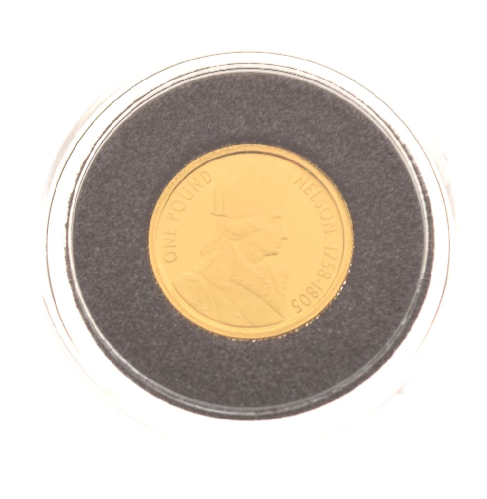 Lot 114 - Coins - London Mint 2005 Horatio Nelson gold