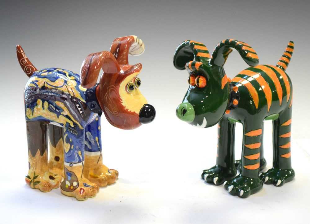 Lot 249 - Gromit Unleashed - Gromitasaurus and Vincent