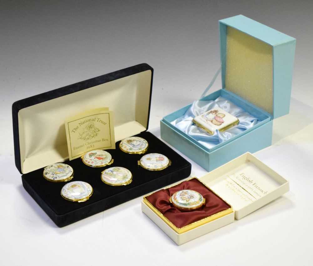 Lot 320 - Beatrix Potter - Cased set of six National