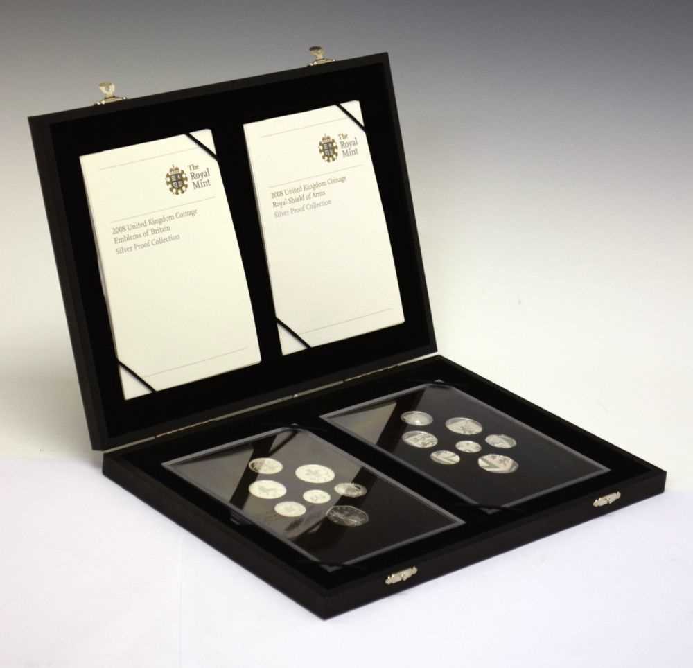 Lot 108 - Royal Mint 2008 Emblems of Britain/Royal