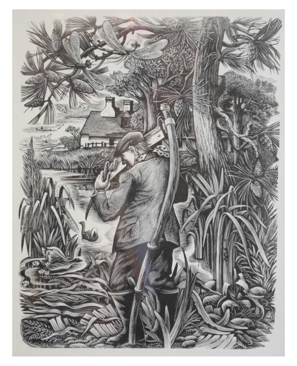 Lot 760 - George Tute - Figure with scythe