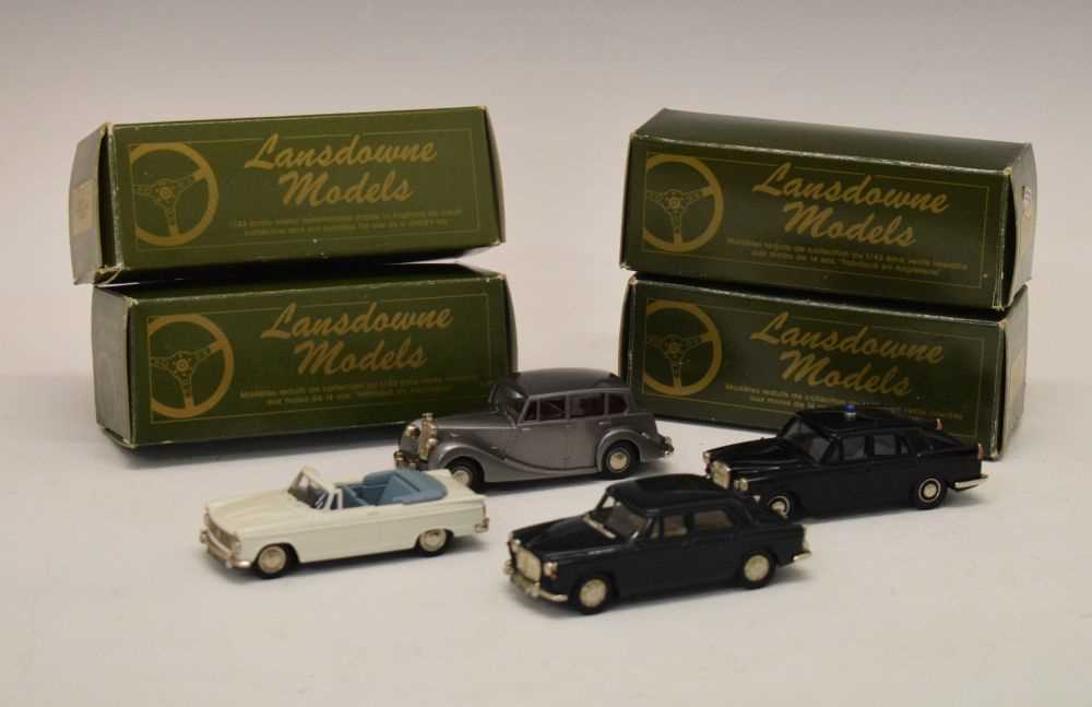 Lot 429 - Lansdowne Models - Four 1/43 scale model