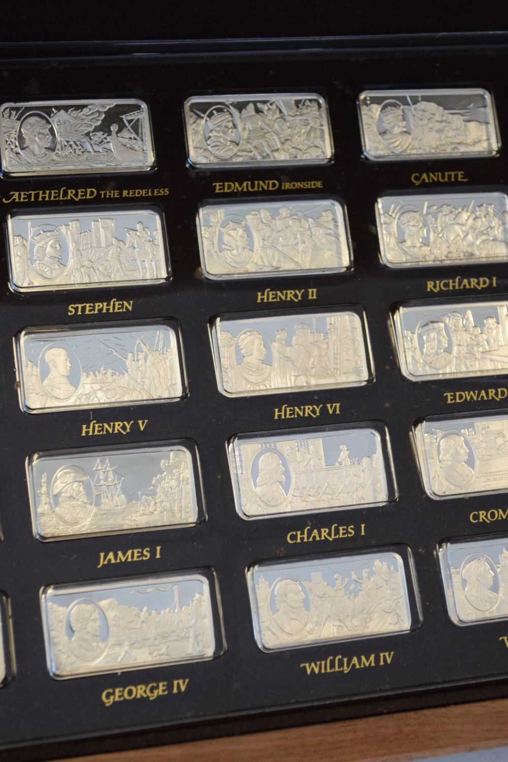 Lot 123 - John Pinches - Silver ingot collection