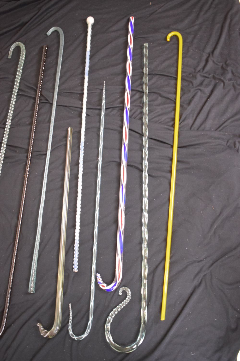Lot 321 - Collection of glass canes