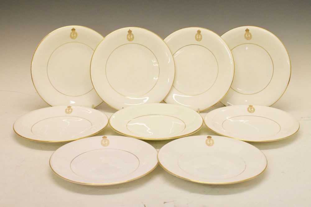 Lot 429 - Set of nine Crown Staffordshire Royal Navy