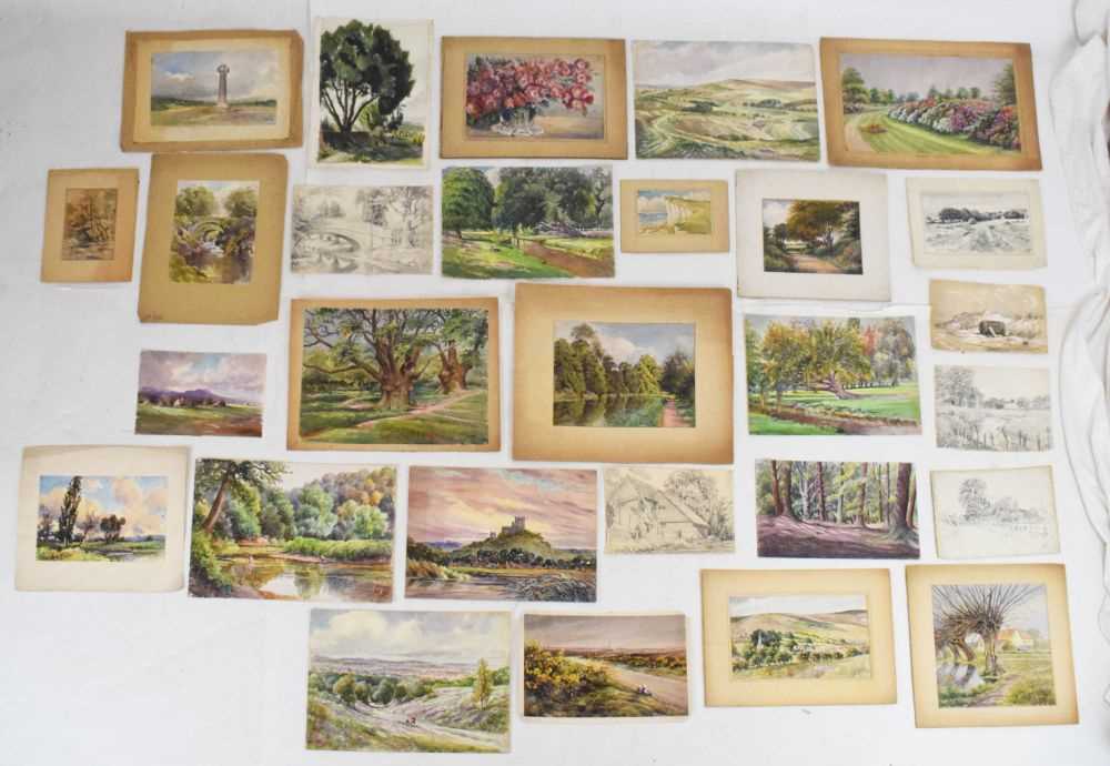 Lot 701 - Charles Browne Core, (1860-1947) -Folio of