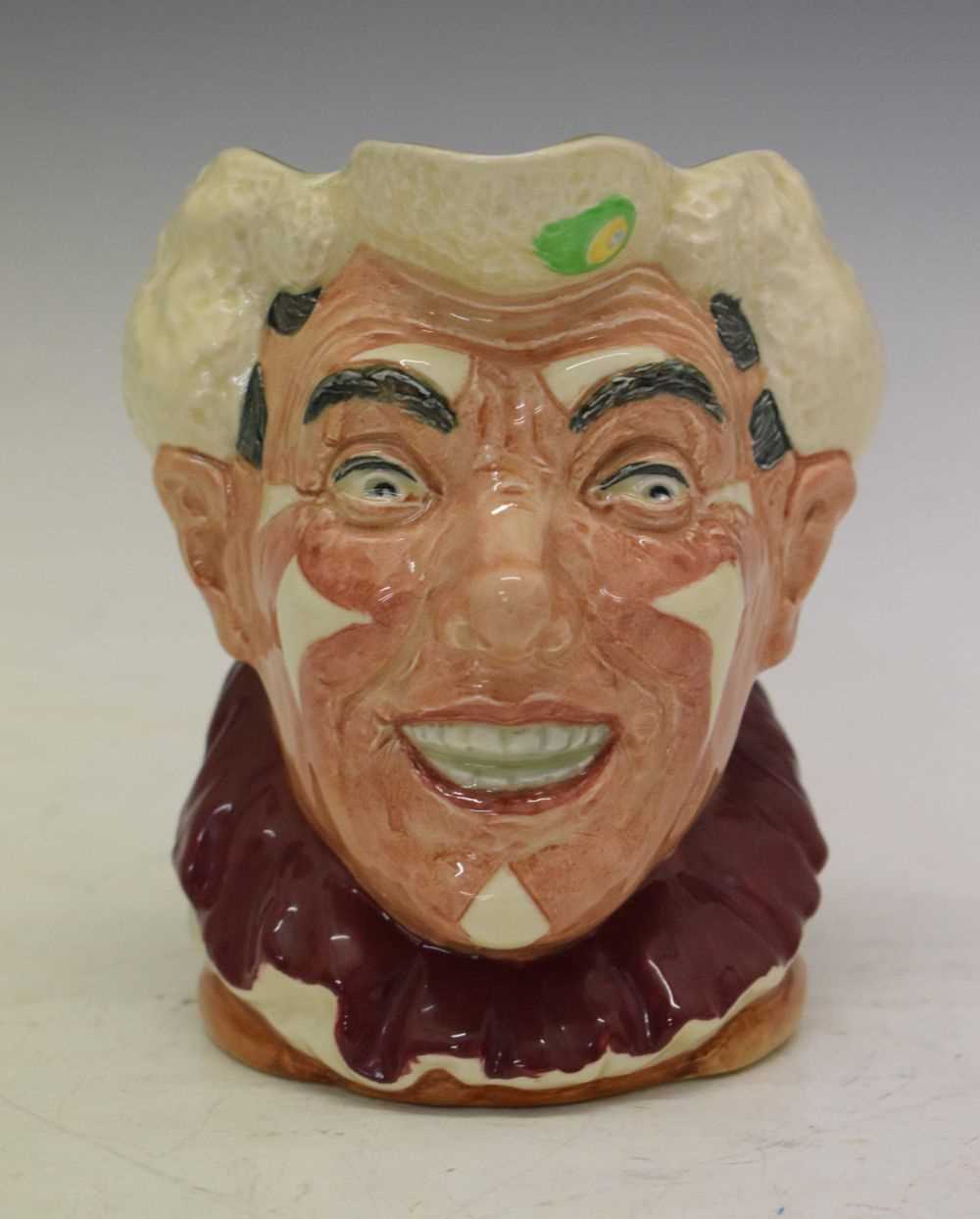 Lot 278 - Royal Doulton 'The Clown' character jug