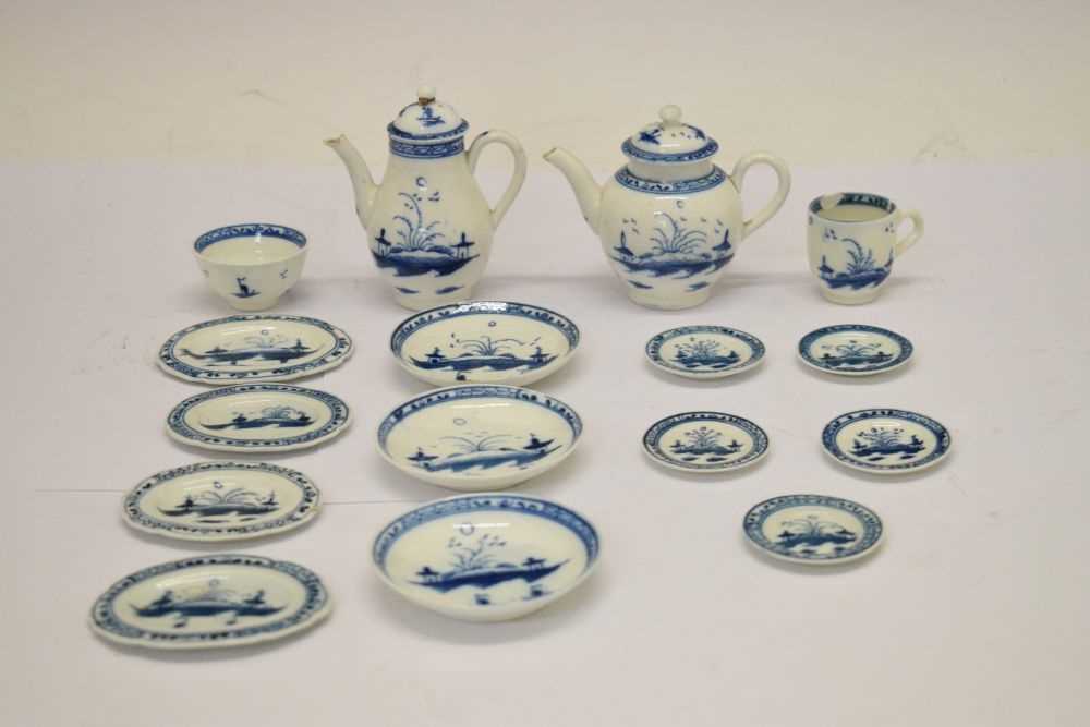 Lot 375 - Late 18th Century Caughley porcelain' Island'