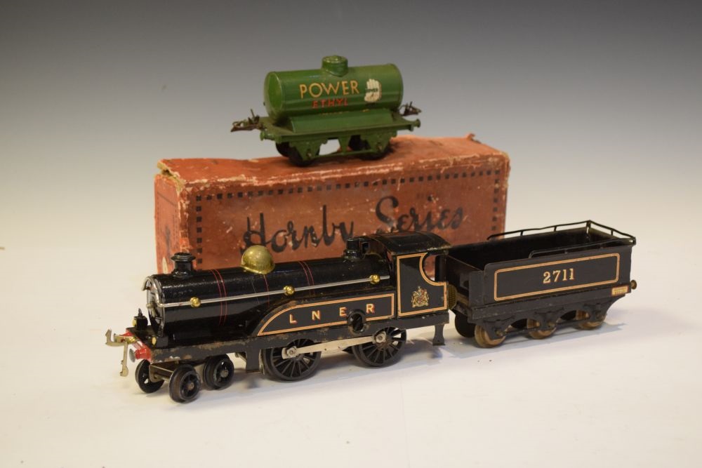 Lot 360 - 1920s Hornby Series clockwork LNER