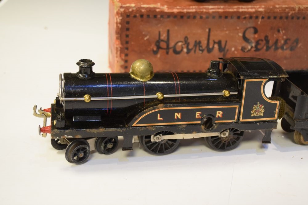 Lot 360 - 1920s Hornby Series clockwork LNER