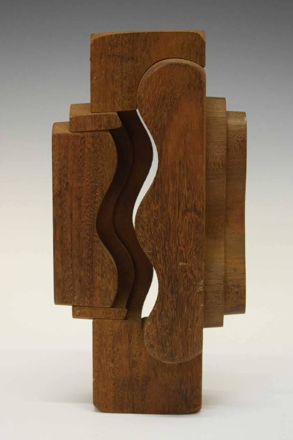 Lot 645 - Brian Willsher (1930-2010) - Carved teak