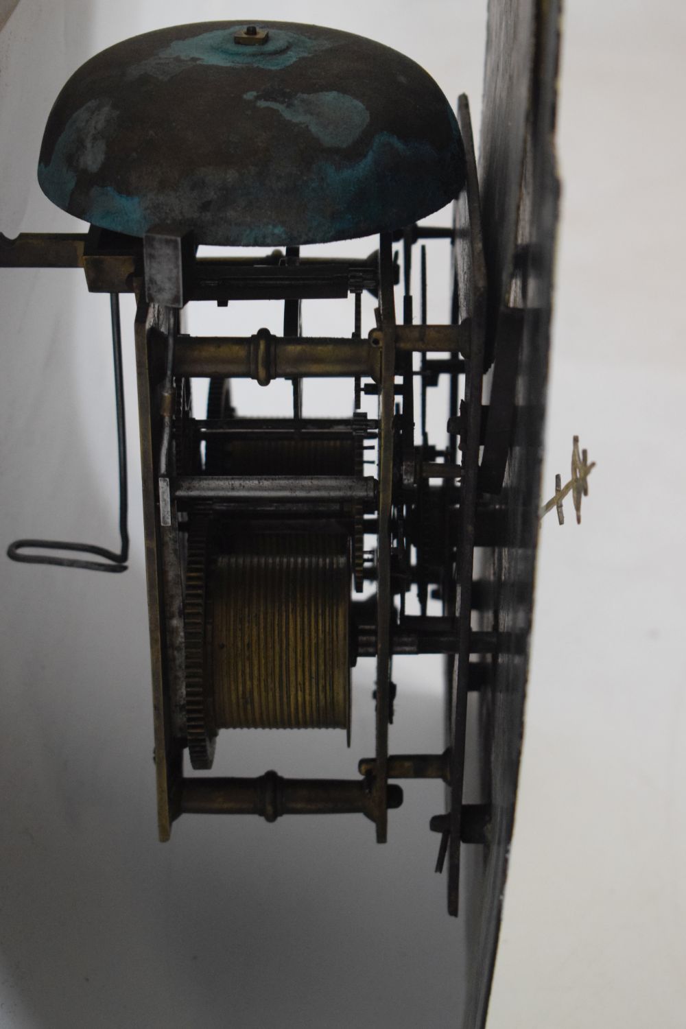 Lot 521 - 19th Century 8-day painted dial longcase