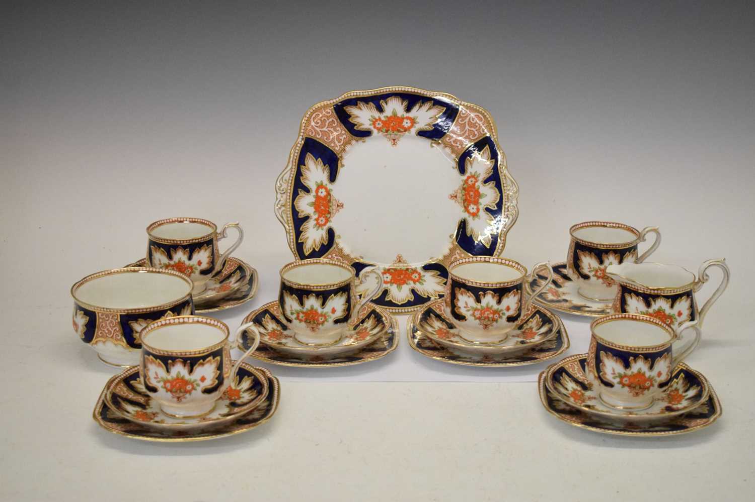 Lot 508 - Royal Albert 'Royalty' pattern part tea
