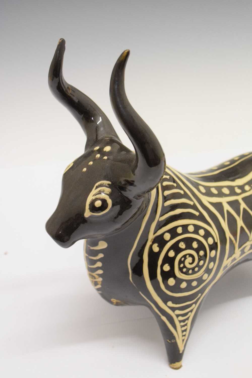 Lot 211 - William Newland pottery bull