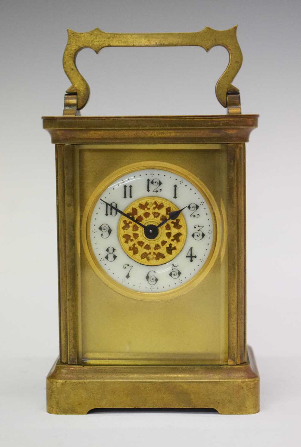 Lot 446 - Early 20th Century carriage timepiece