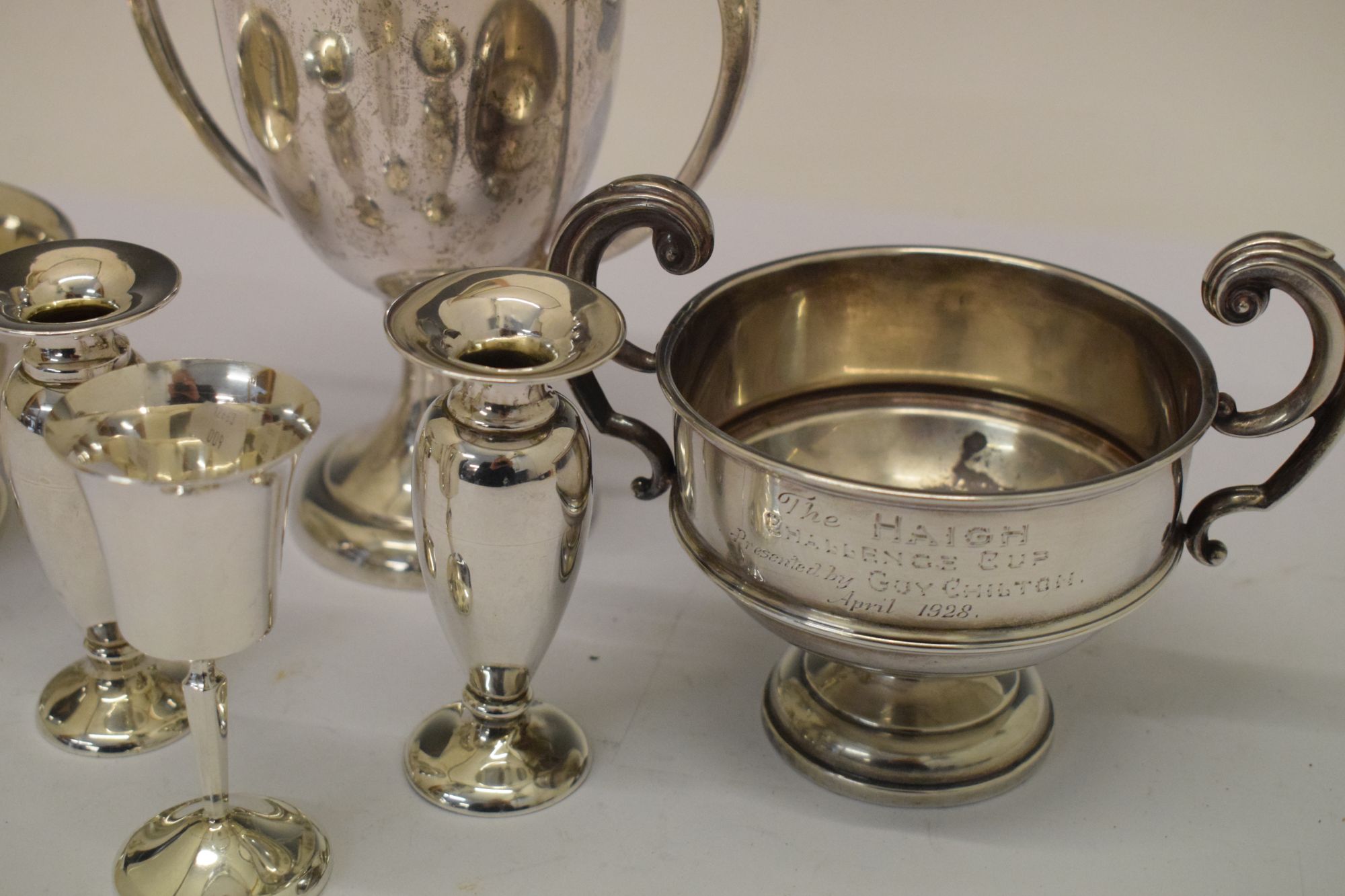 Lot 151 - Two early 20th Century silver presentation