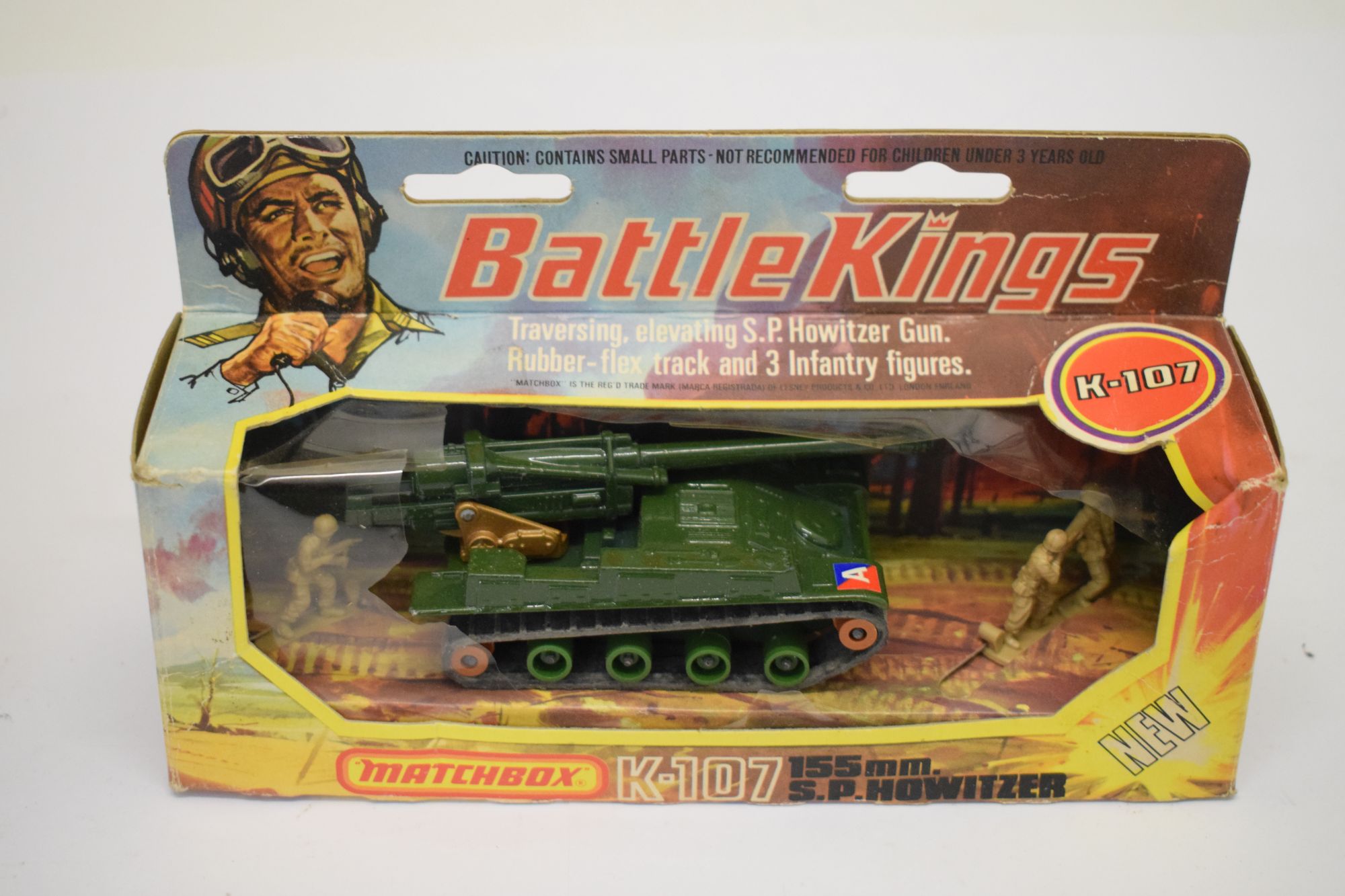 Lot 377 - Matchbox Battle Kings - Two boxed diecast