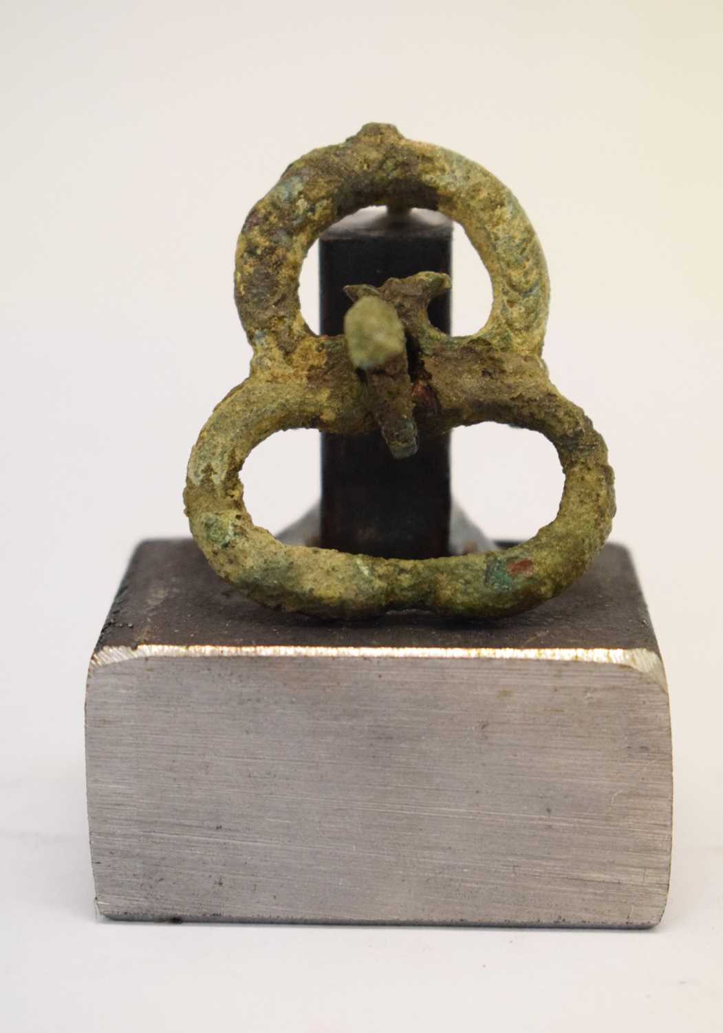 Lot 407 - Roman bronze buckle or fastener
