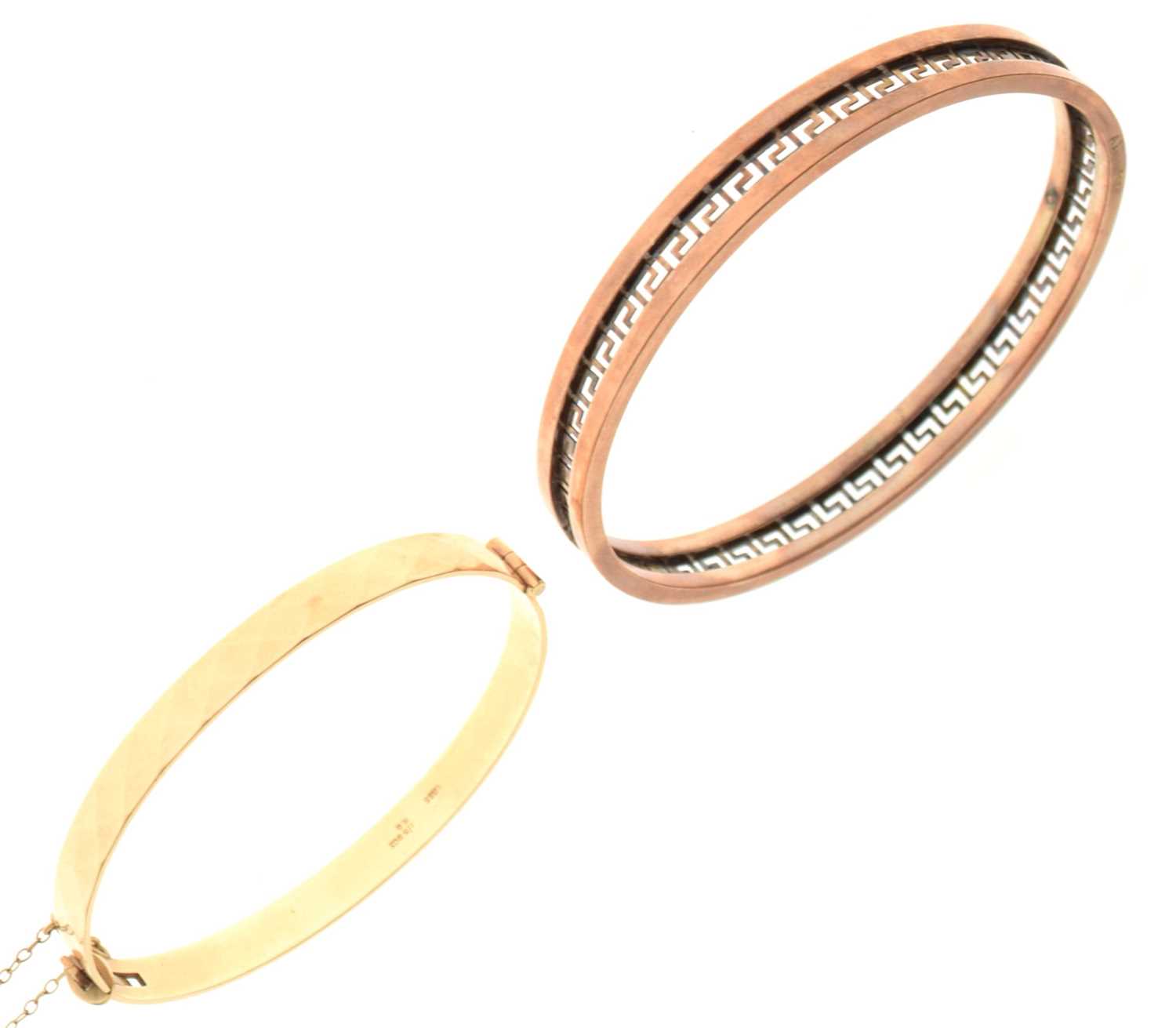 Lot 84 - Greek Key design bangle