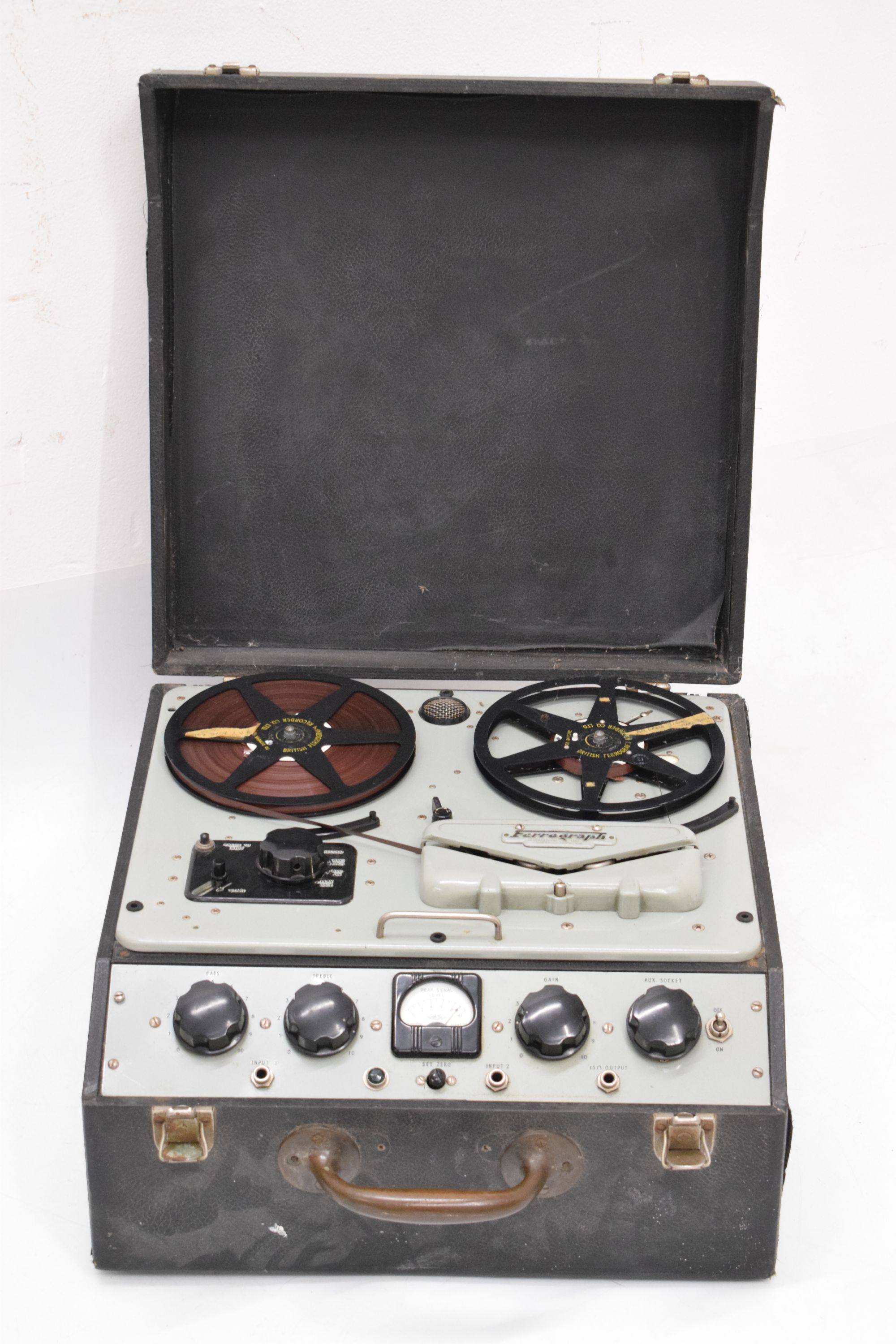 Lot 167 - Ferrograph reel to reel tape recorder