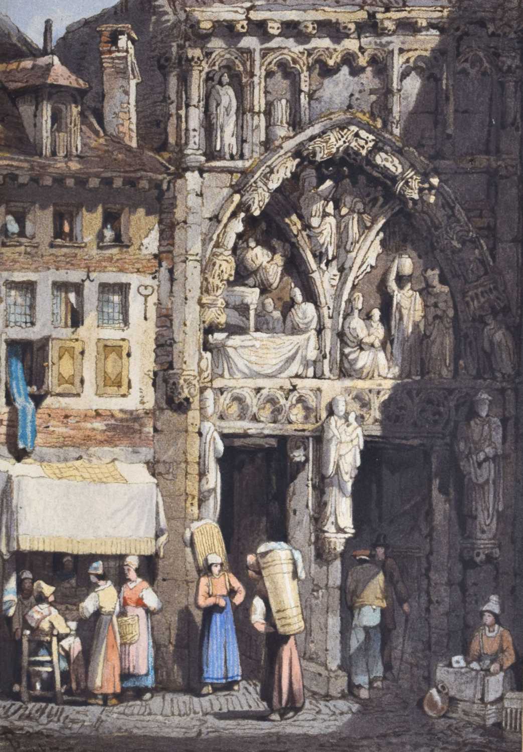 Lot 530 - Samuel Prout (1783-1852) - Watercolour
