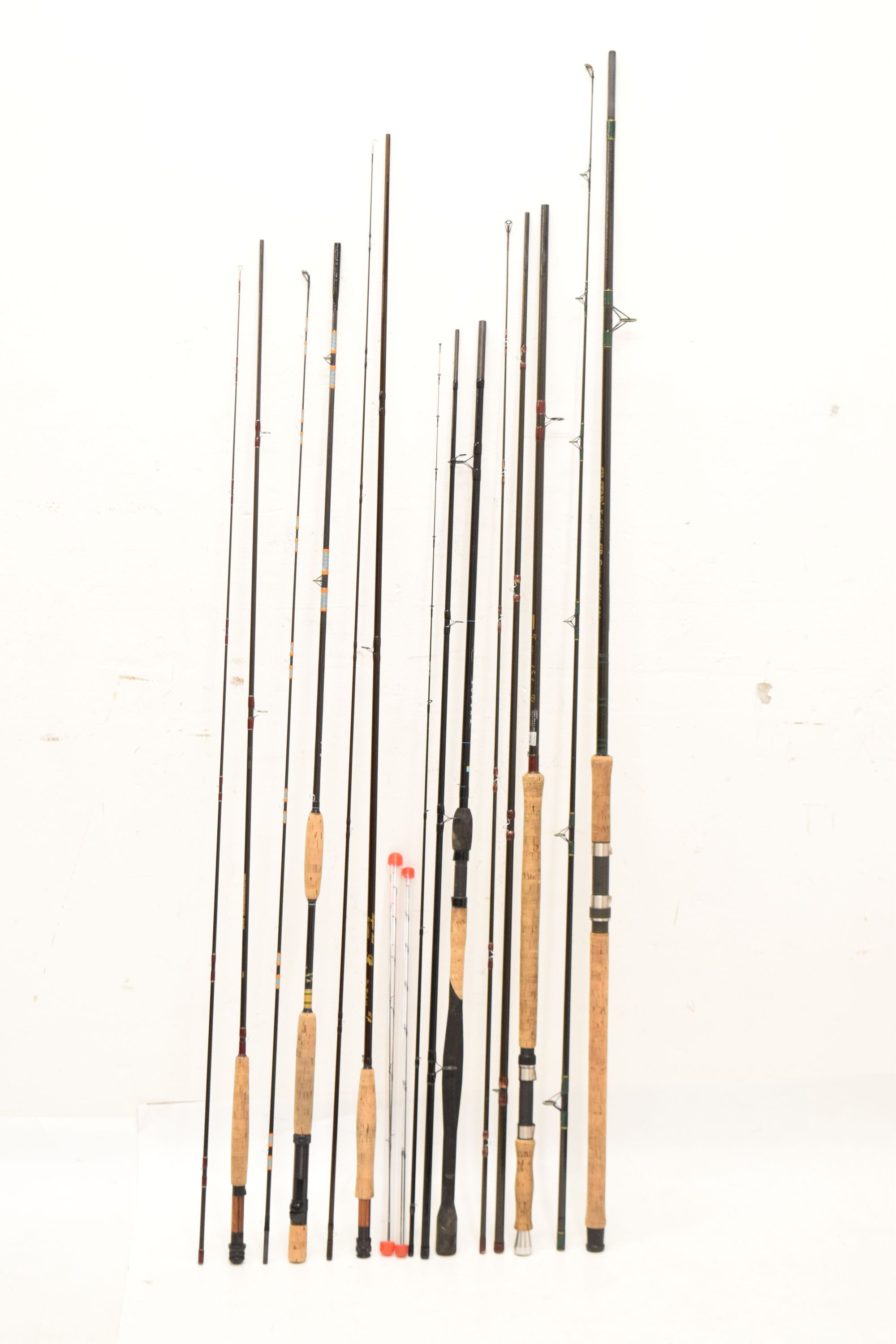 Lot 380 - Six modern fishing rods