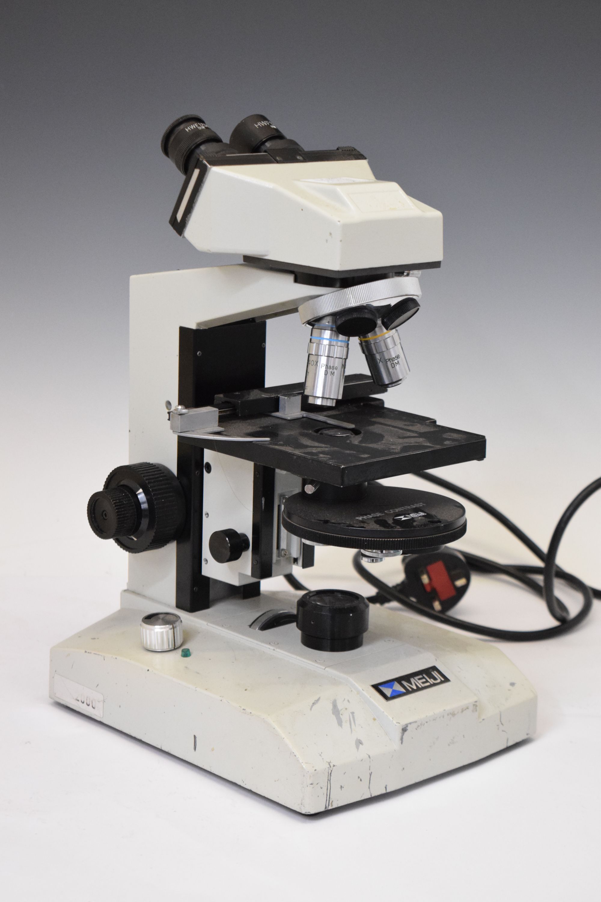 Lot 229 - Cased Meiji electric microscope