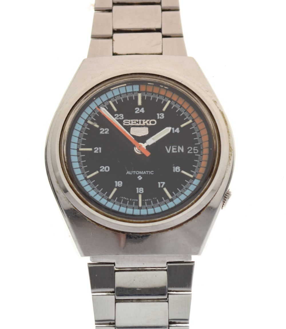 Lot 83 - Seiko - Gentleman's 1970s 'Gulf Oil'