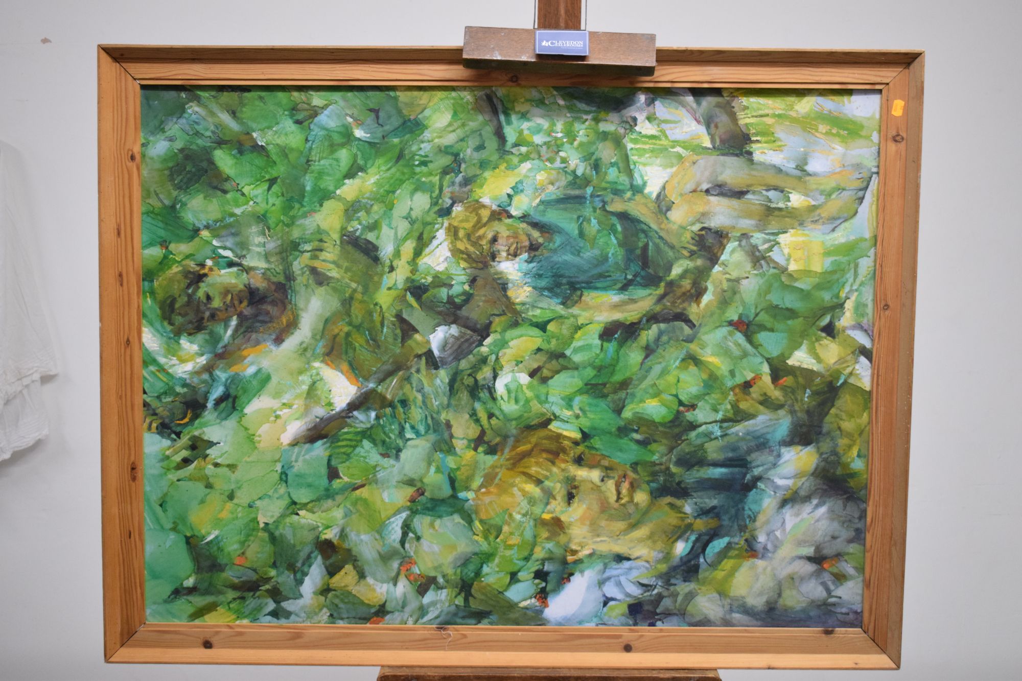 Lot 26 - Anne Hicks (1928-2020) – Oil on board