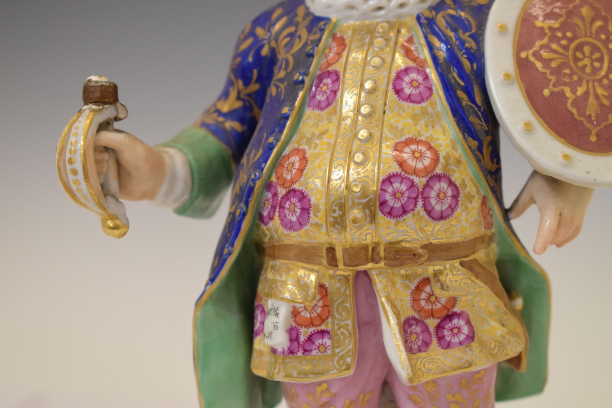 Lot 55 - 18th century Derby figure of James Quinn as