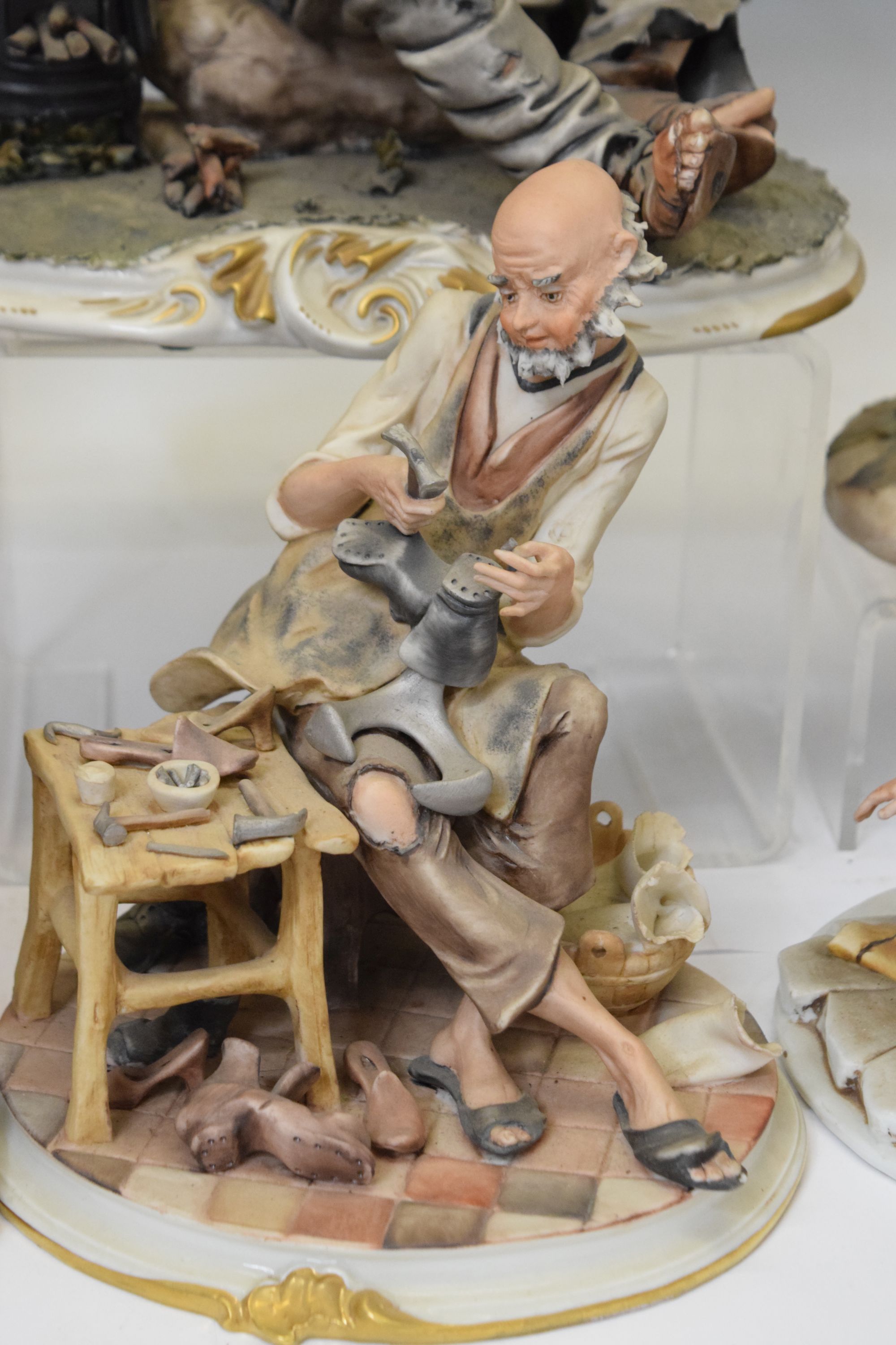 Lot 283 - Assorted Capodimonte figures