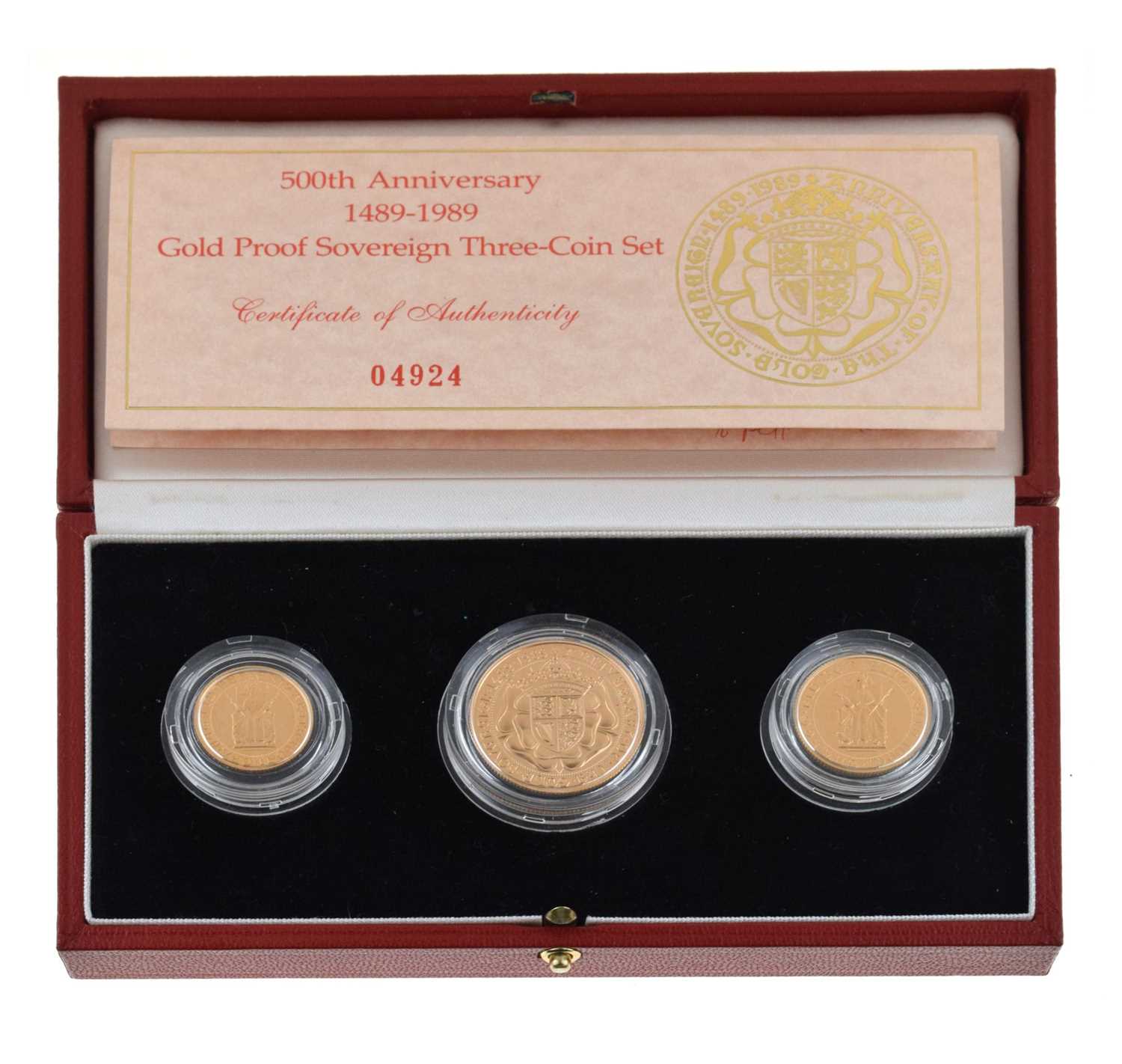 Lot 285 - Royal Mint 500th Anniversary (1489-1989)