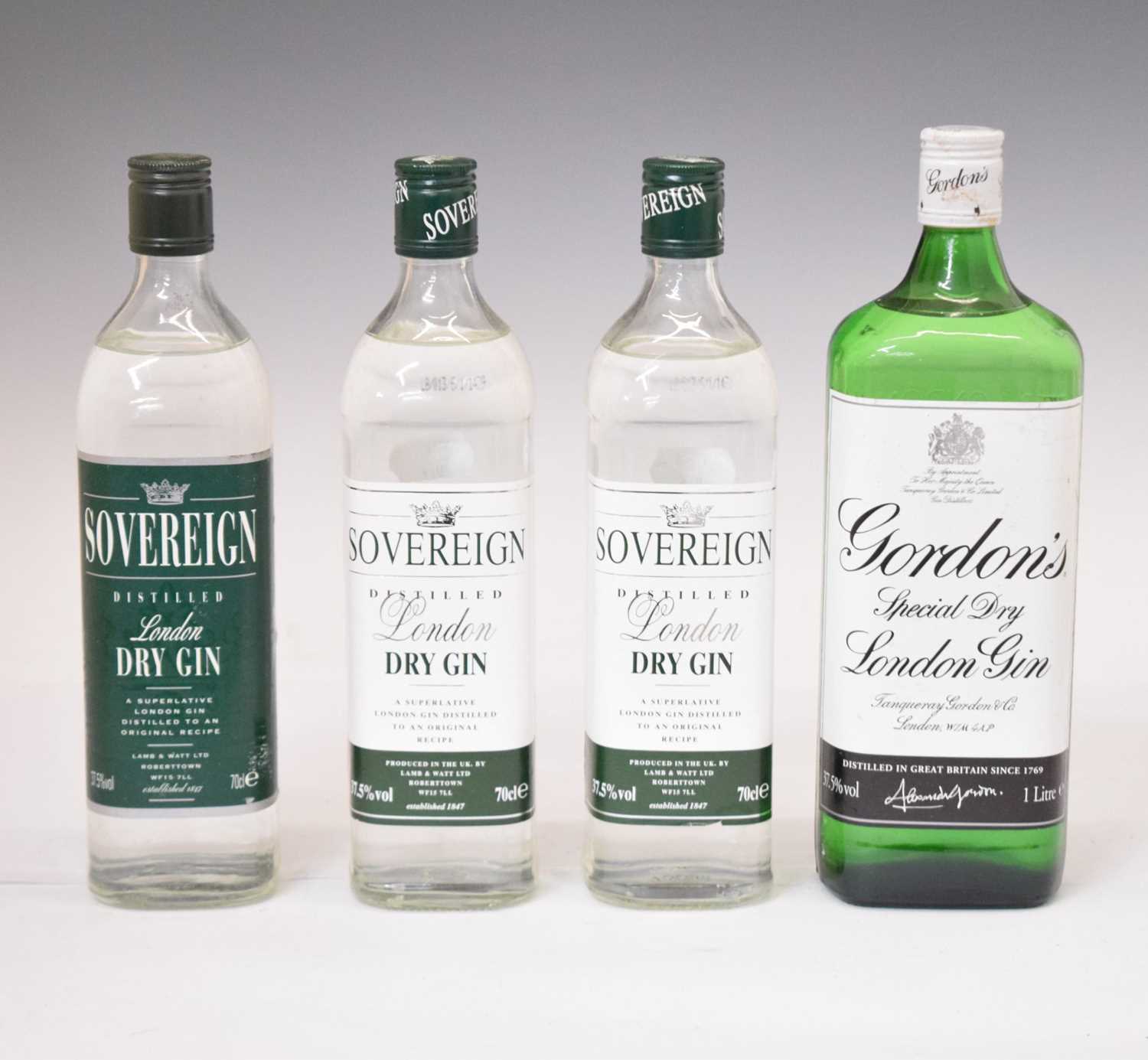 Lot 529 - Gordon's Special Dry London Gin, and