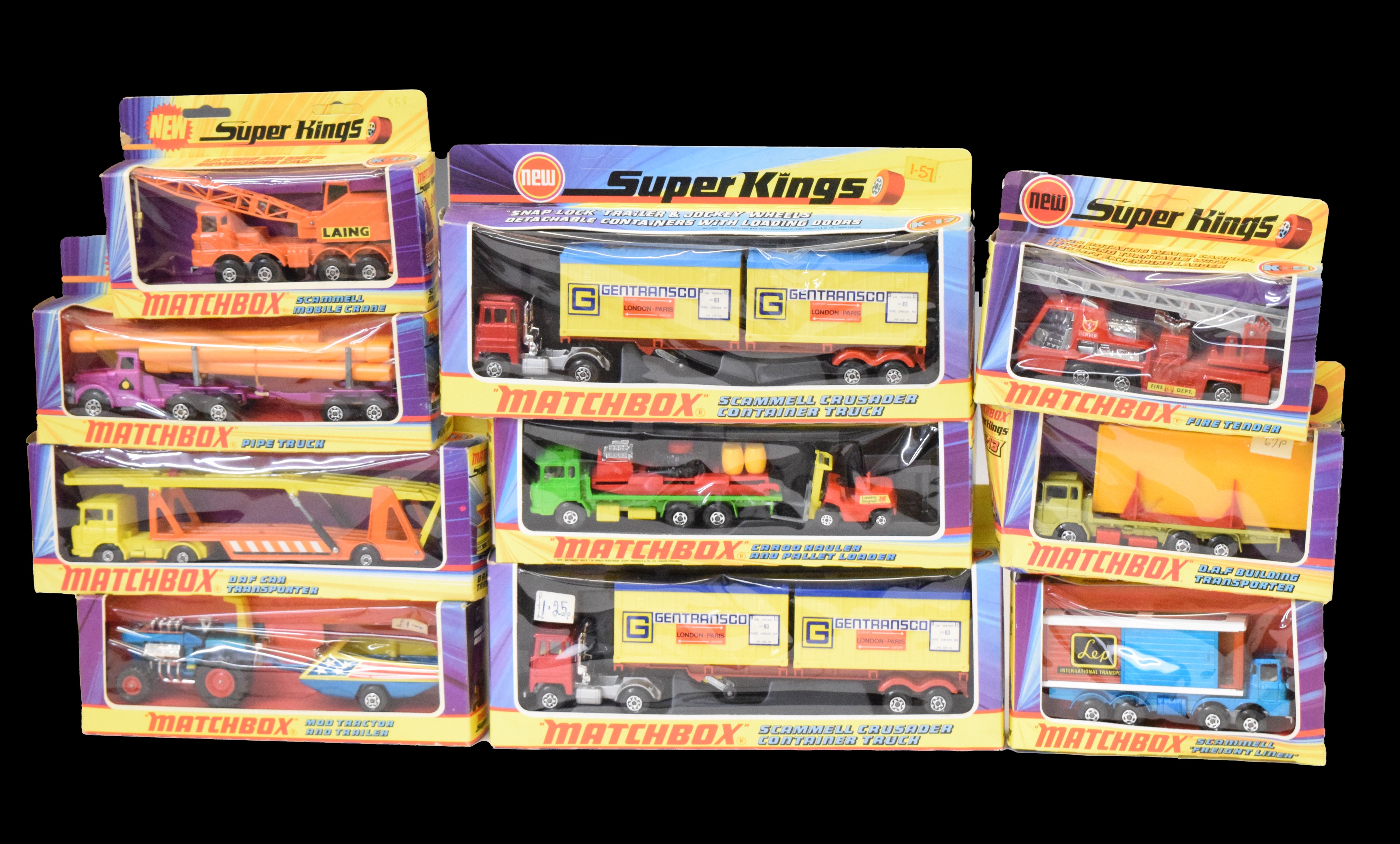 Lot 472 - Matchbox Superkings - Group of ten boxed