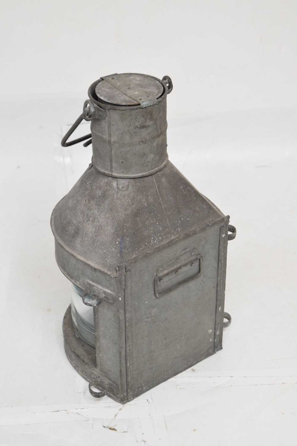 Lot 382 - Eli Griffiths & Sons, Birmingham ships lamp