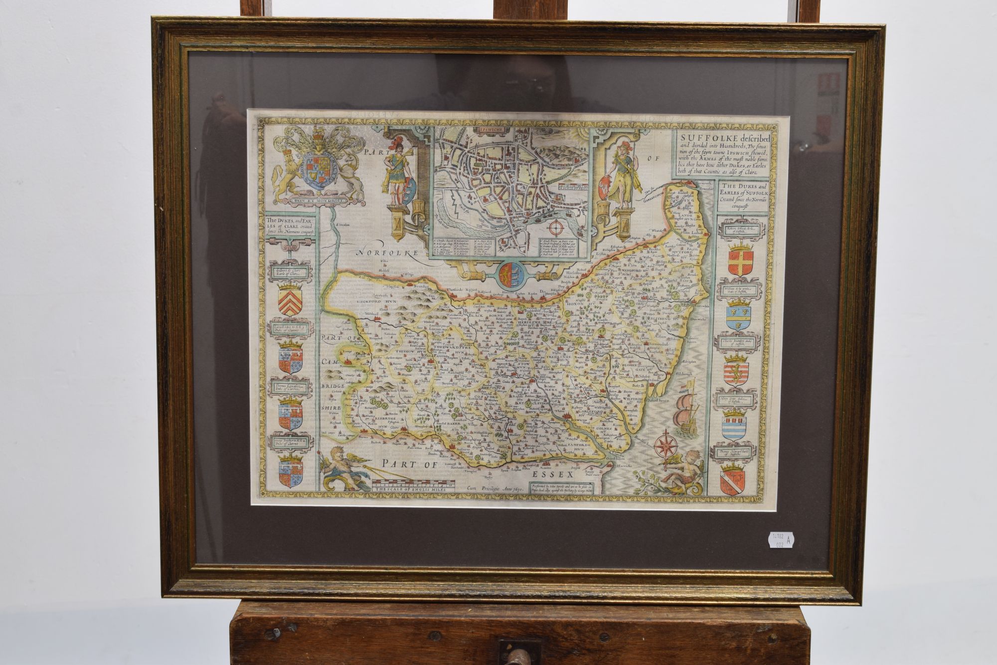 Lot 280 - Speed (John), 17th century hand coloured