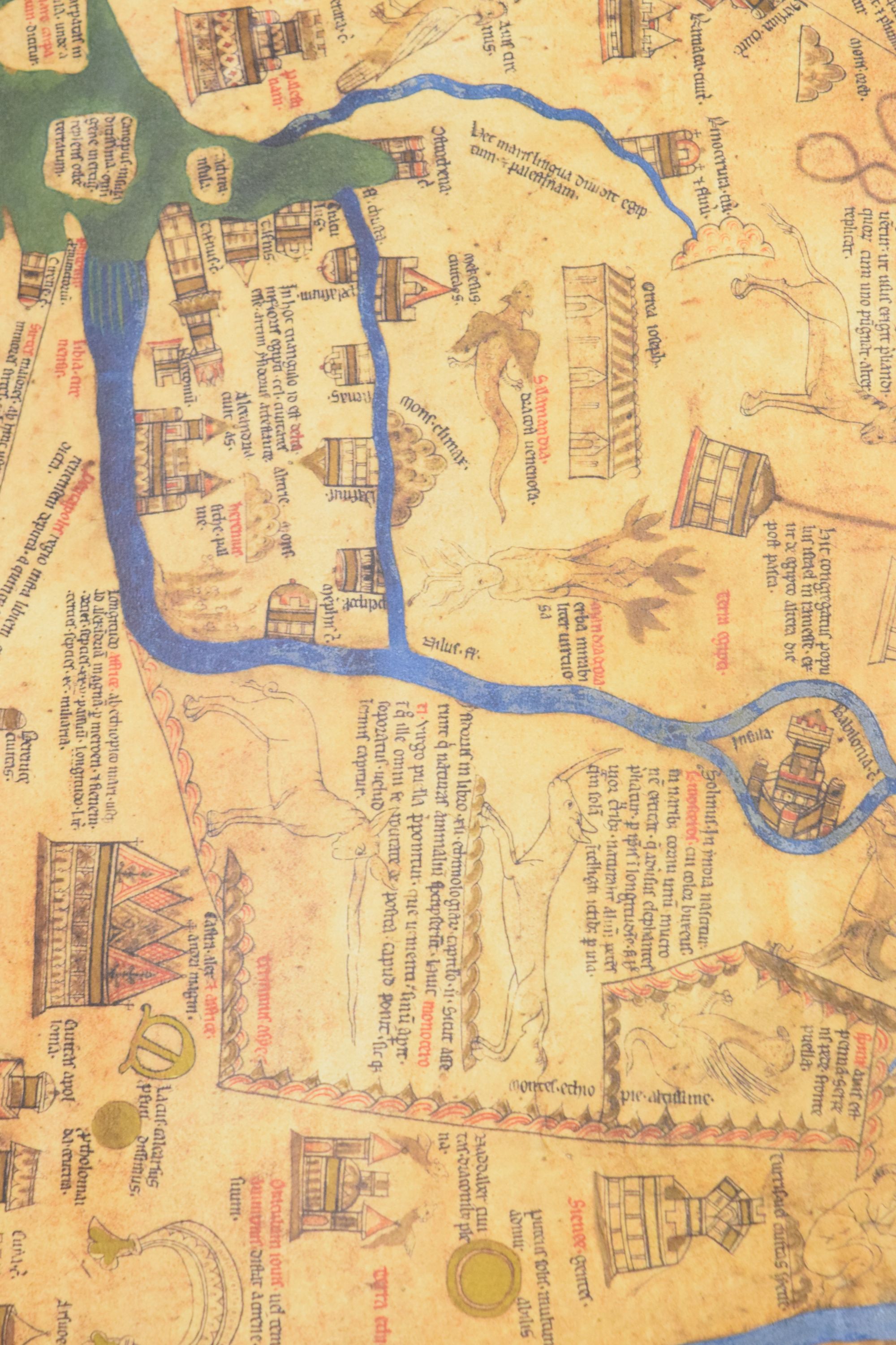 Lot 348 - Folio Society limited edition map of Mundi