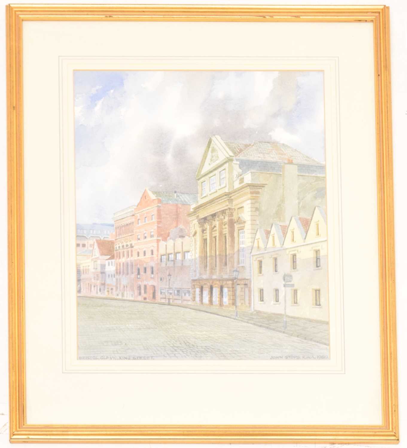 Lot 393 - John Stops R.W.A. (1925-2002) - Watercolour