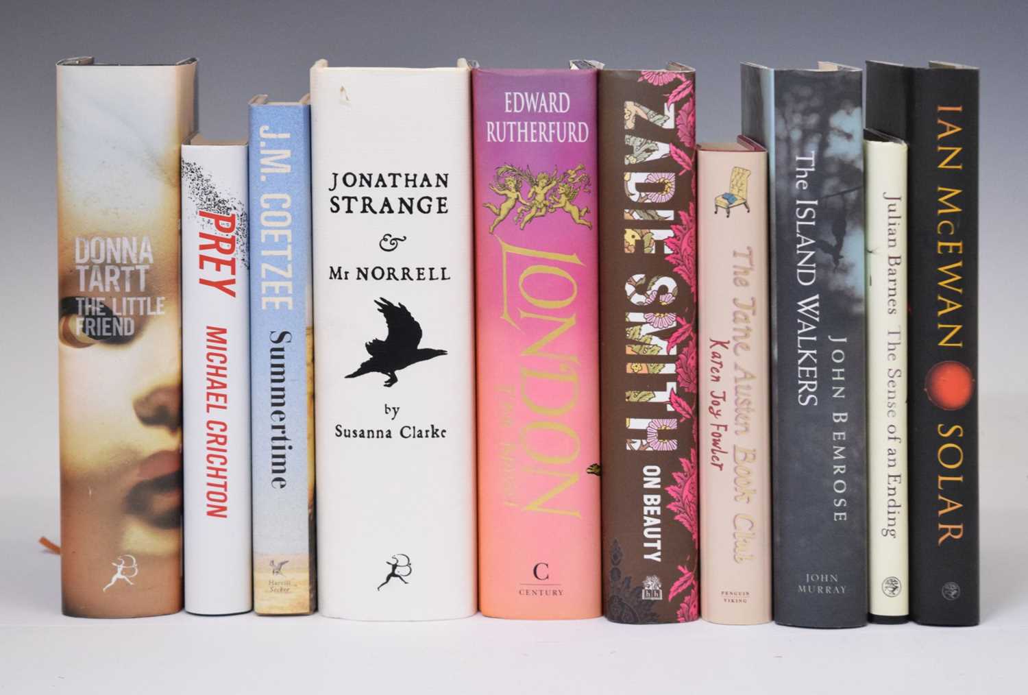 Lot 374 - Ten best-selling and award-winning modern