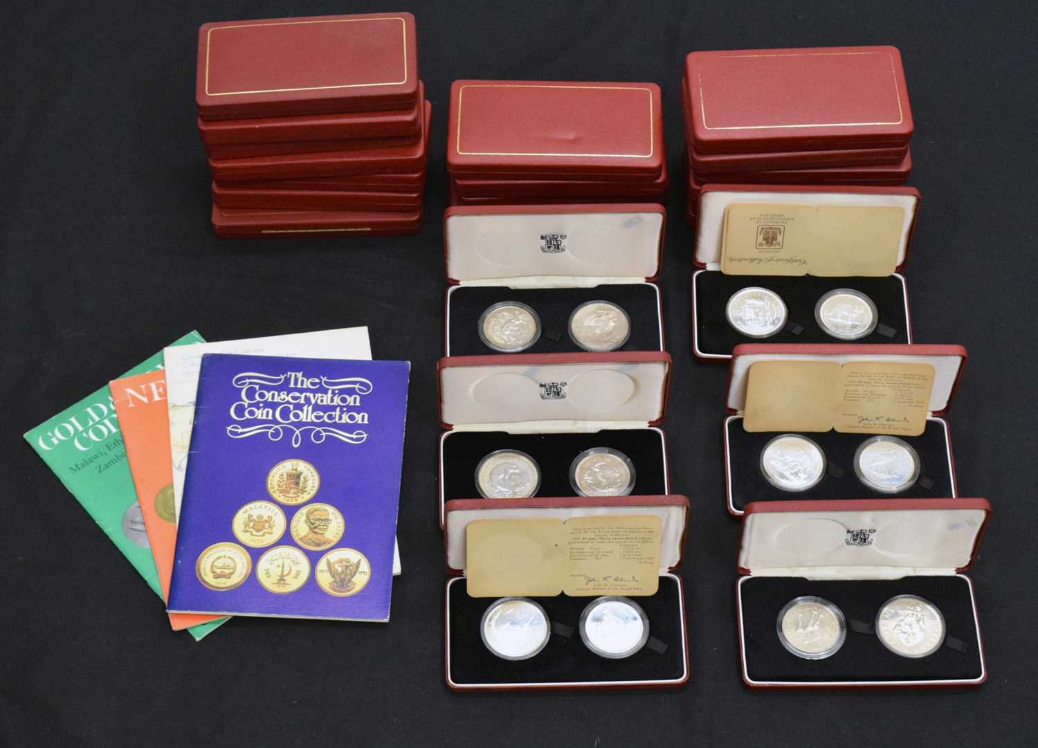 Lot 170 - Twenty-three Royal Mint silver uncirculated