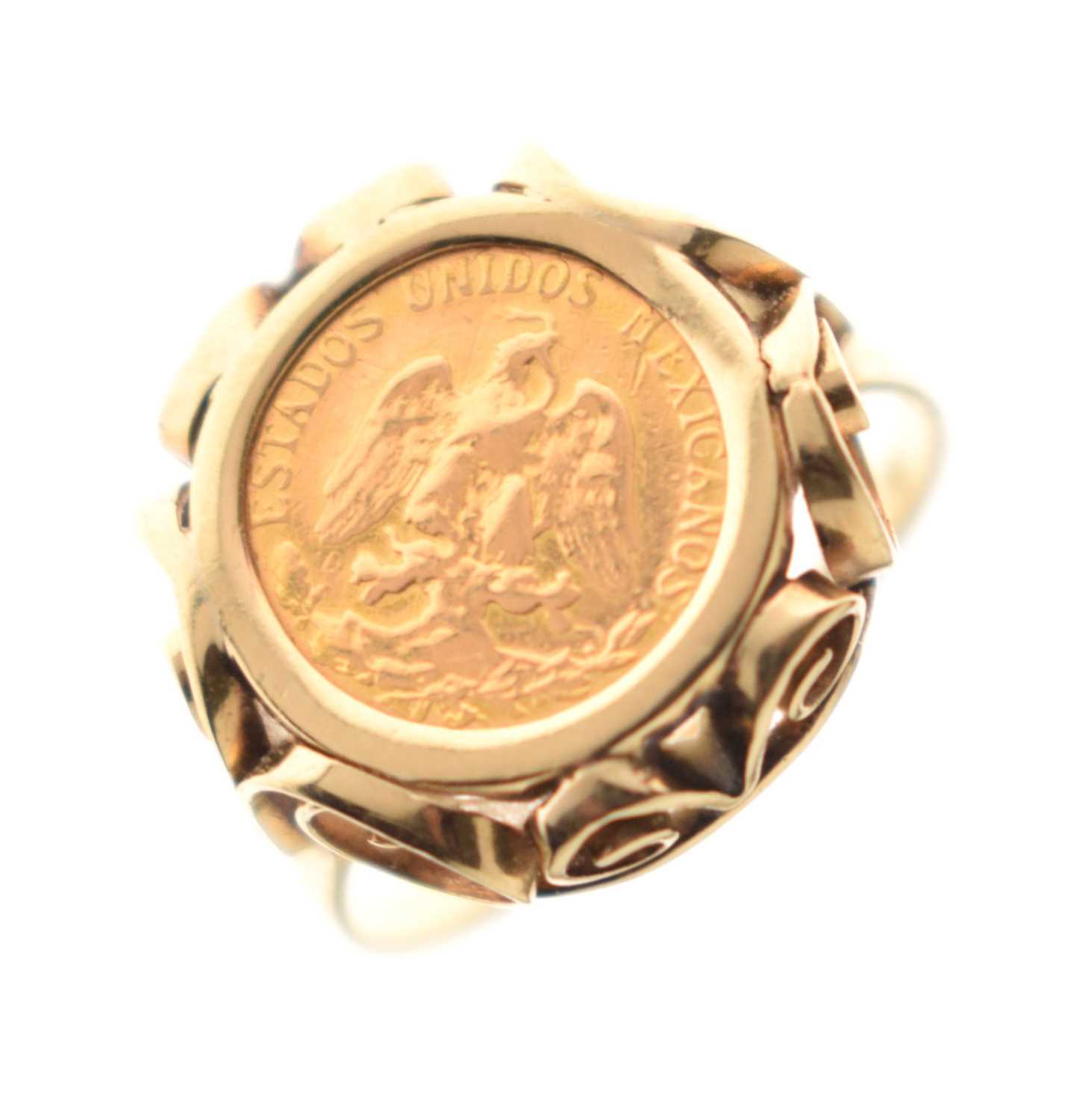 Lot 33 - Mexican Dos Pesos coin 1945