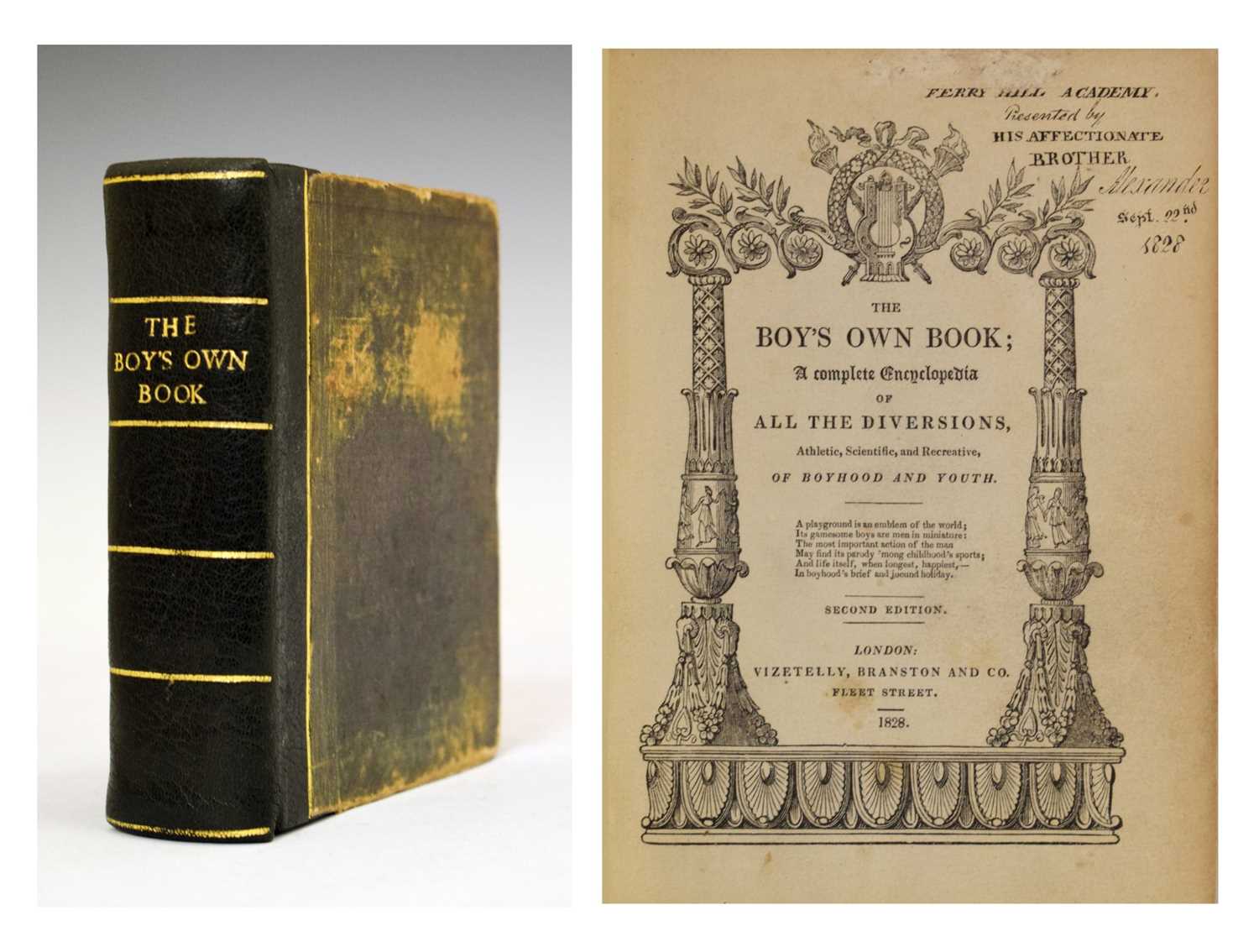 Lot 550 - 'The Boy's Own Book' [by William Clarke]