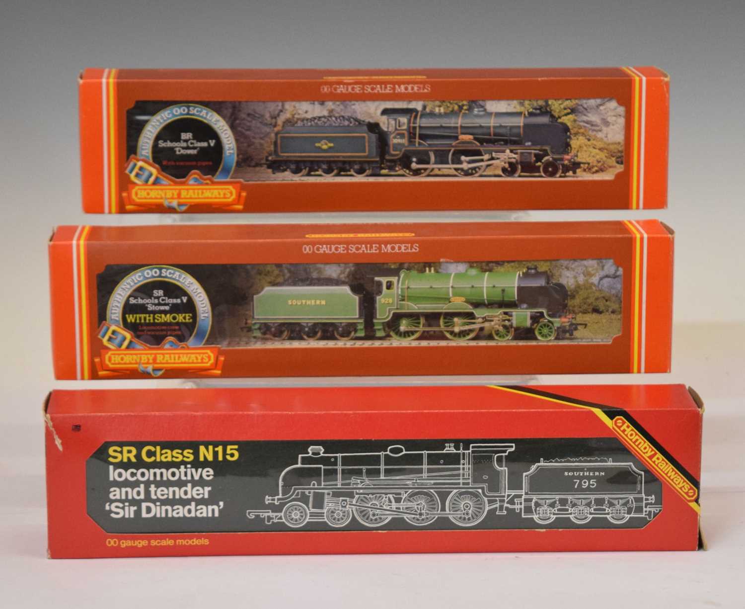 Lot 279 - Hornby - Three boxed 00 gauge railway