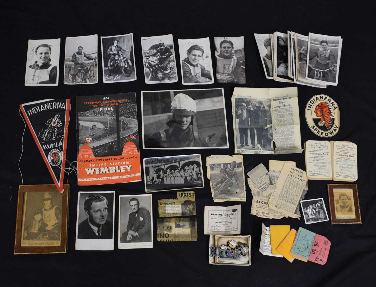 Lot 74 - Bristol Speedway Interest - Collection of