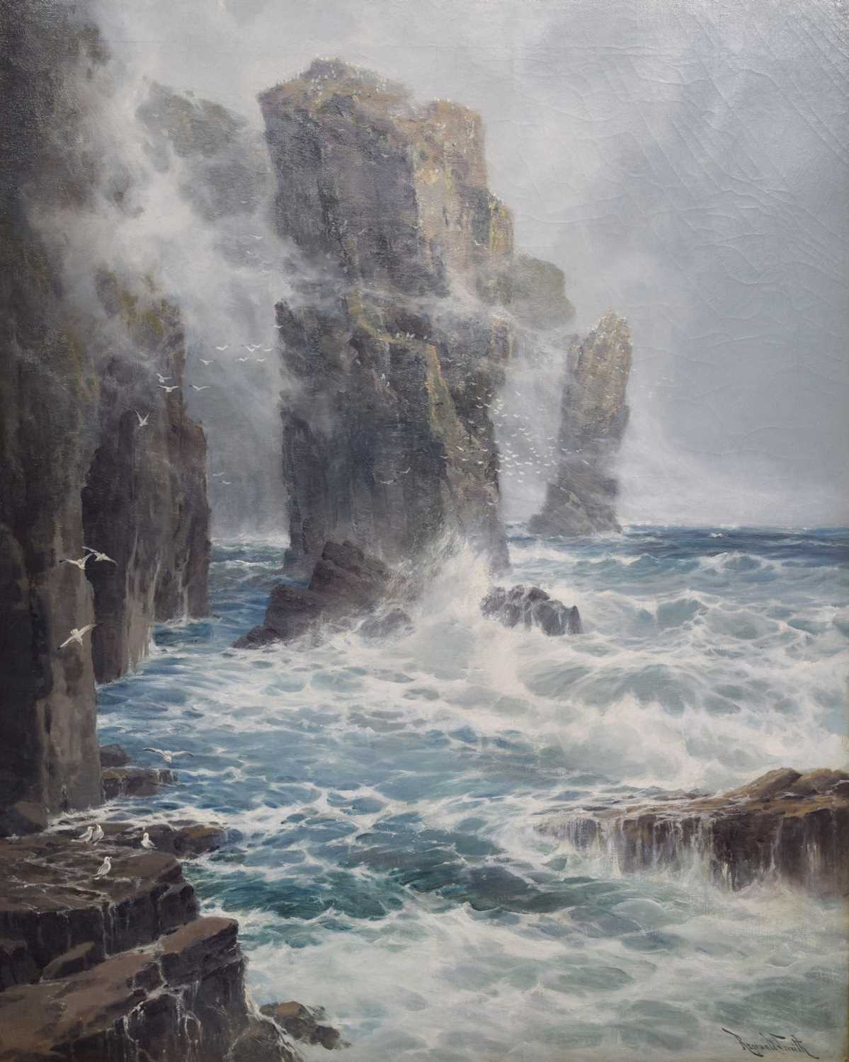 Lot 399 - Reginald Smith (British, 1855-1925) - Oil on