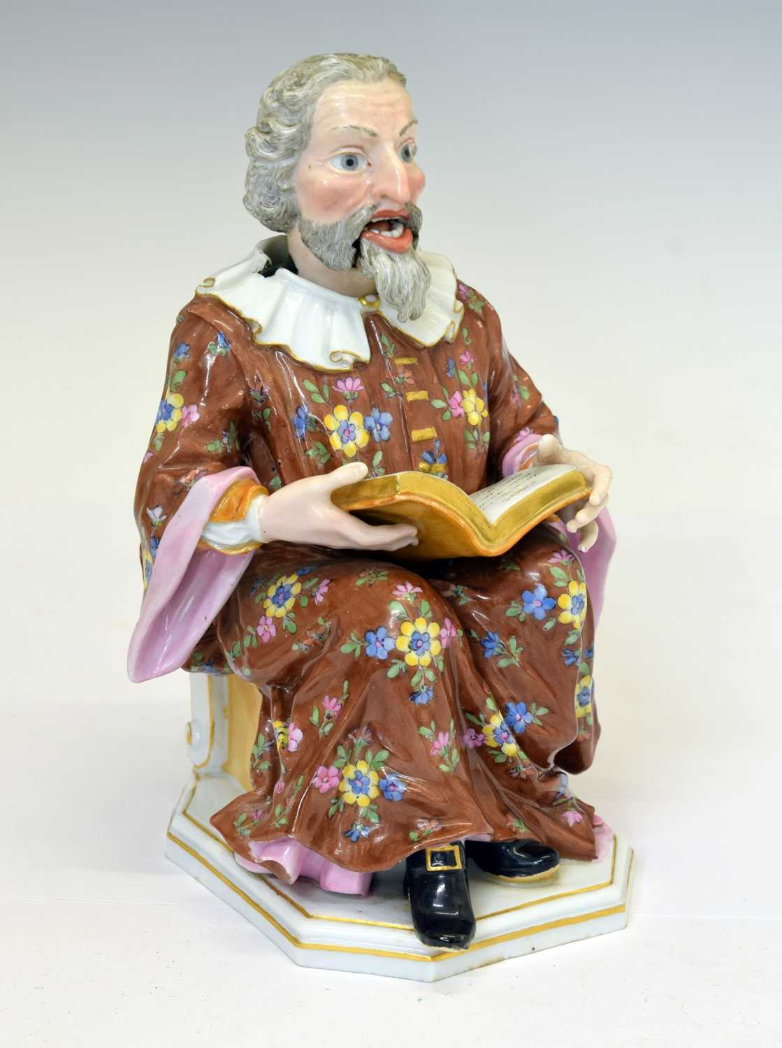 Lot 273 - 19th century Meissen porcelain nodding
