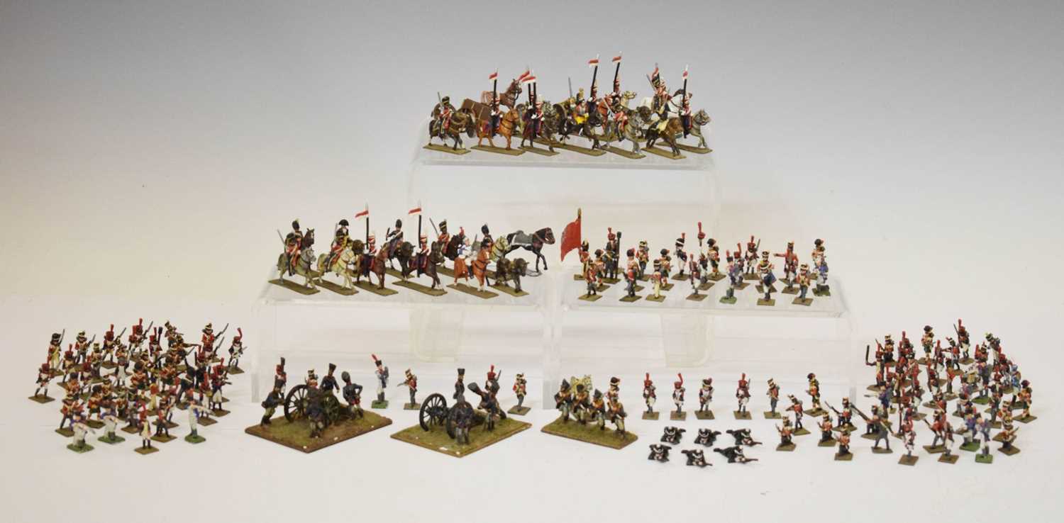 Lot 412 - Large quantity of hand painted lead military