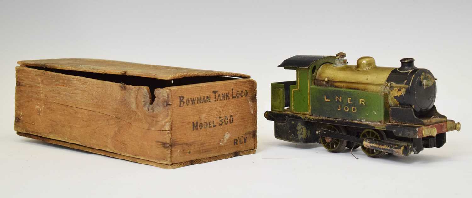 Lot 463 - Bowman - 'O' gauge LNER 300 live steam tank