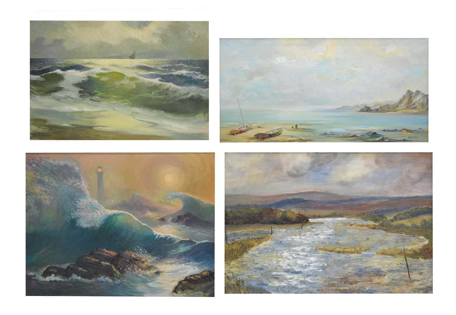 Lot 530 - Kenneth (Ken) Leech, (1910-1995) - Oil on