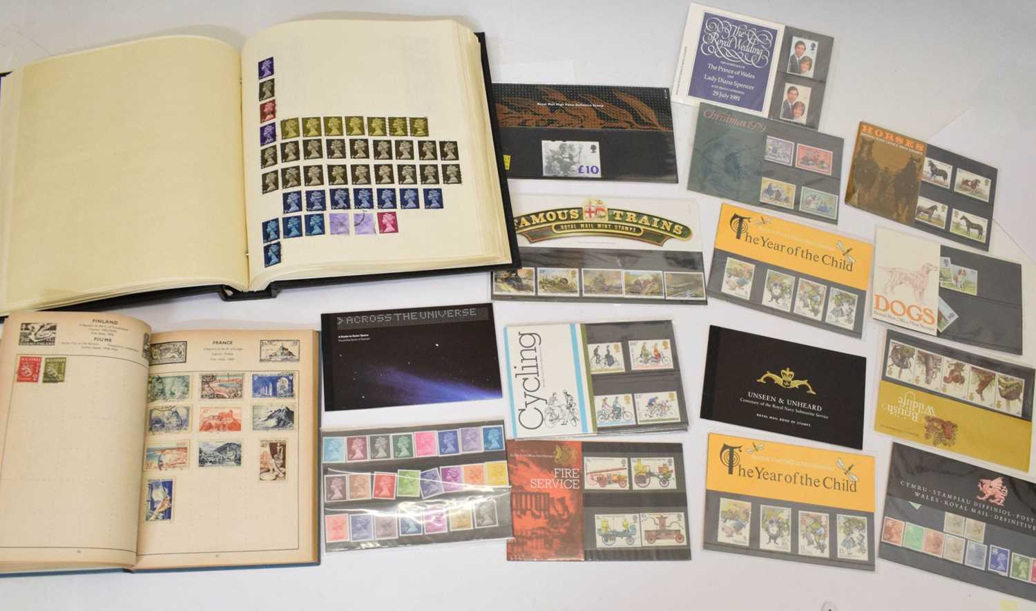Lot 313 - Collection of GB postage stamps to include